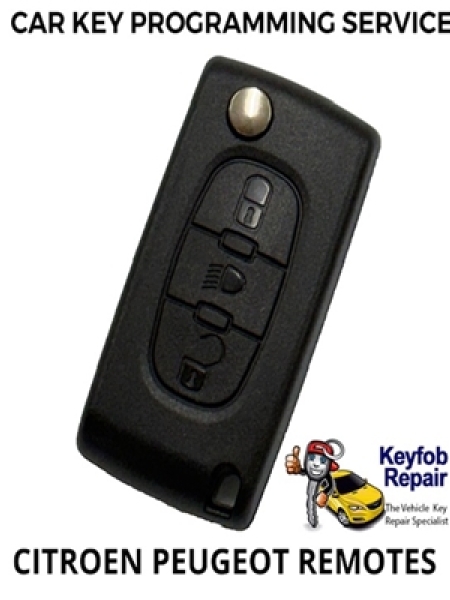 Peugeot Key Fob Repair and Replacement - Keyfob Repair