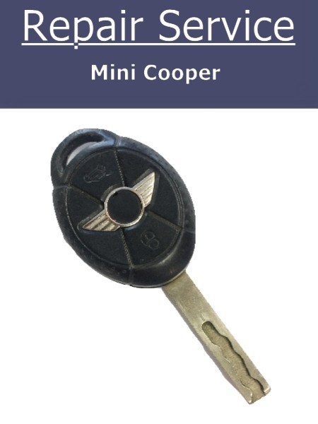Mini Cooper Key Repair | MIni Cooper key fix | Broken MIni Cooper key